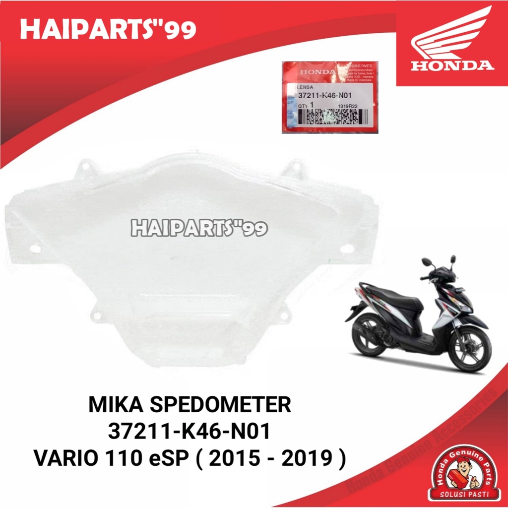 Mika Glass Lens Speedometer Speedo Meter Honda Vario 110 Led - Original ...