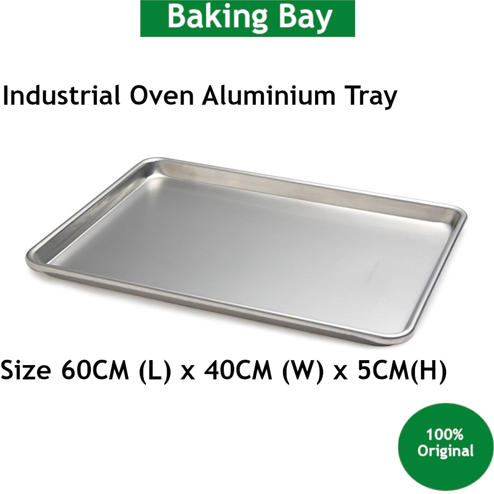 Aluminium tray for Industrial Oven Size 60cm x 40 cm, stainless steel ...