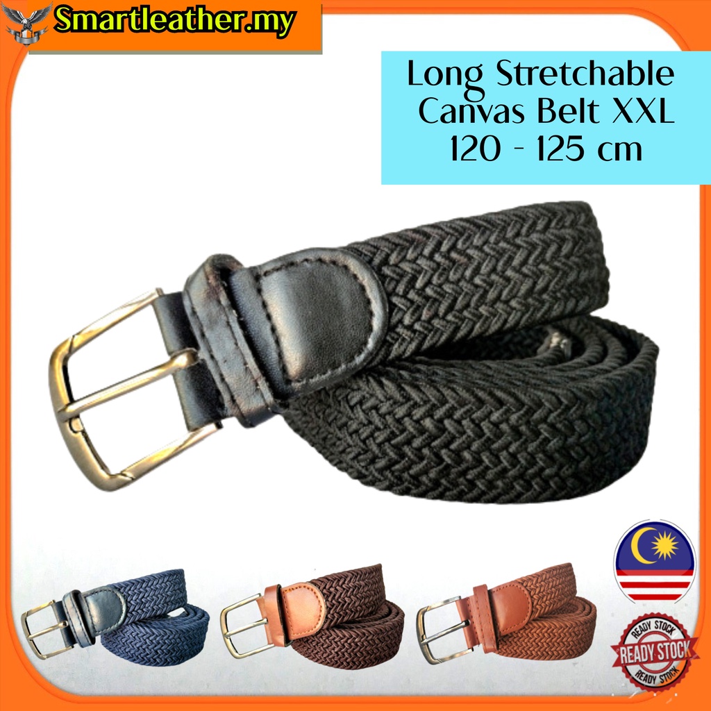EXTRA LONG BELT !!! Men Women Elastic Stretchy Belt Big Size Plus Size ...