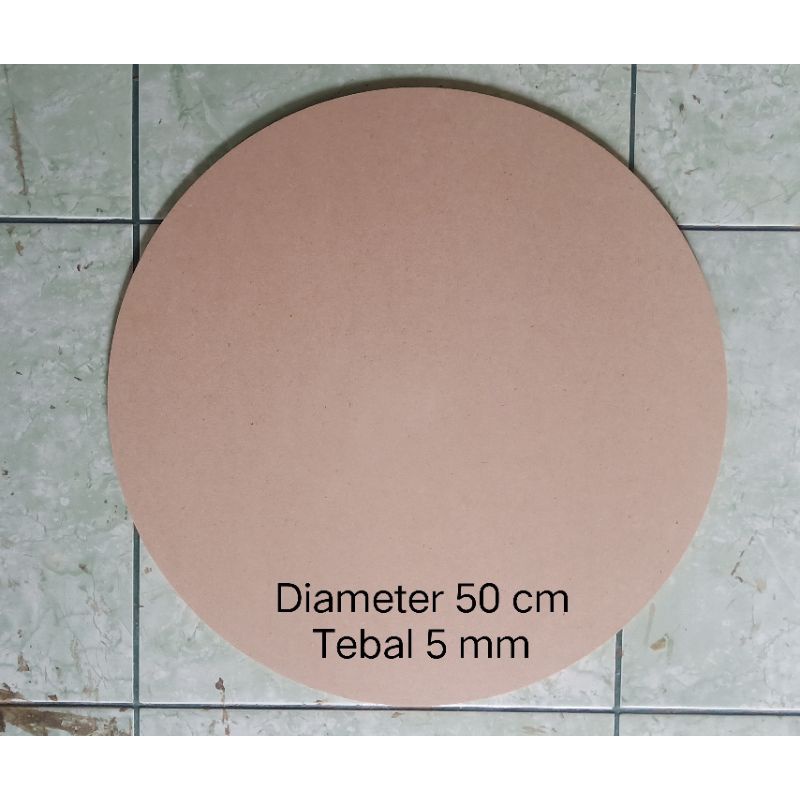 Round MDF wood Diameter 50 cm full thickness 5 mm | Shopee Malaysia