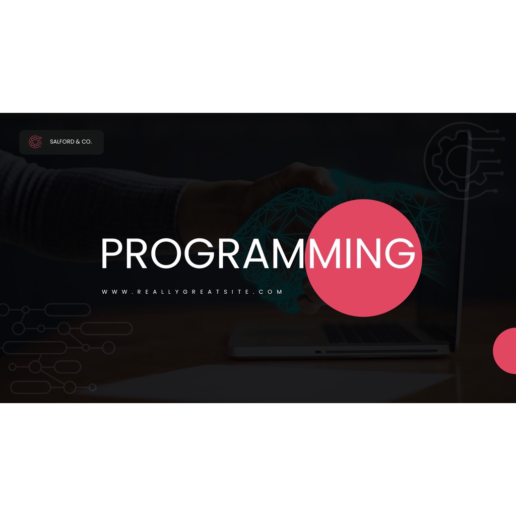 Slide PowerPoint pptx Tech Programming Presentation | Shopee Malaysia