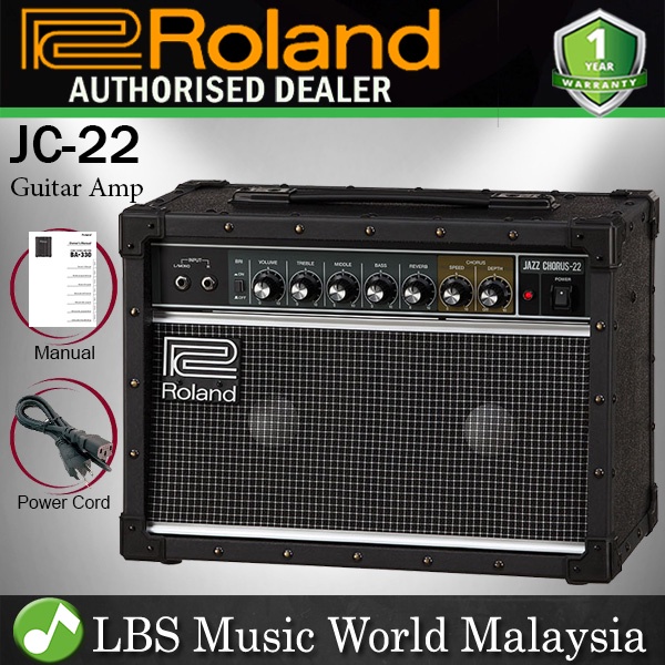 Roland JC-22 Jazz Chorus Amp Electric Guitar Speaker Amplifier (JC22 JC ...