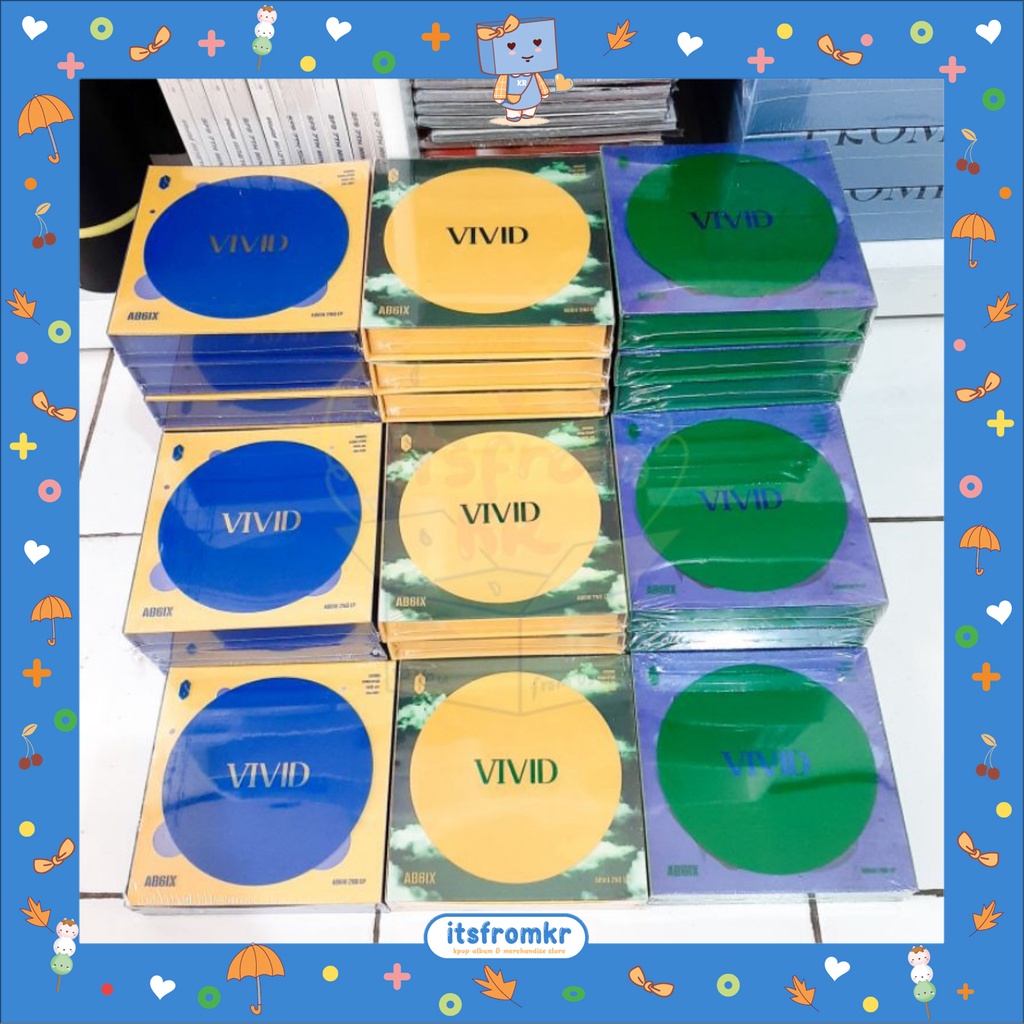 Ab6ix - EP Album Vol. 2 [Vivid] Sealed (+poster) | Shopee Malaysia