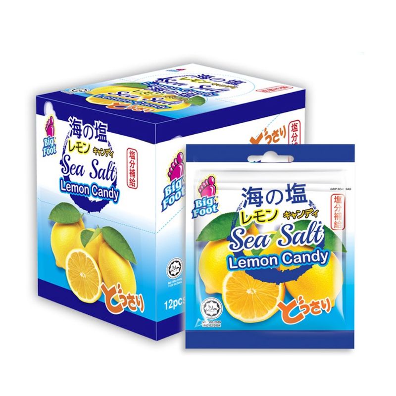 HIMALAYA Salt Sport Candy / Sea Salt Lemon Candy 15g x 12pkt [Assorted ...