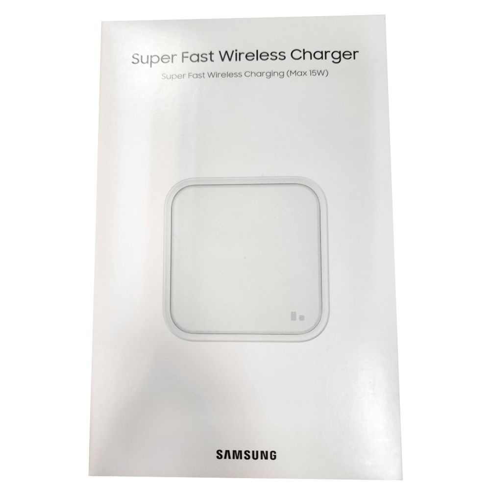 Samsung EP-P2400 Super Fast Wireless Charger Pad ( White, UK Plug ...