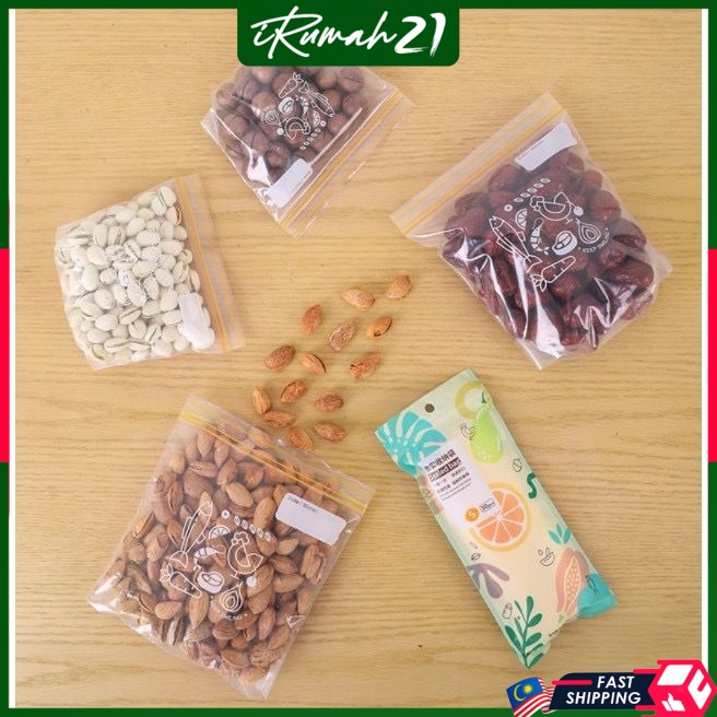 iRumah Zip Beg Plastik Peti sejuk beg simpan segar Berkualiti Tinggi ...