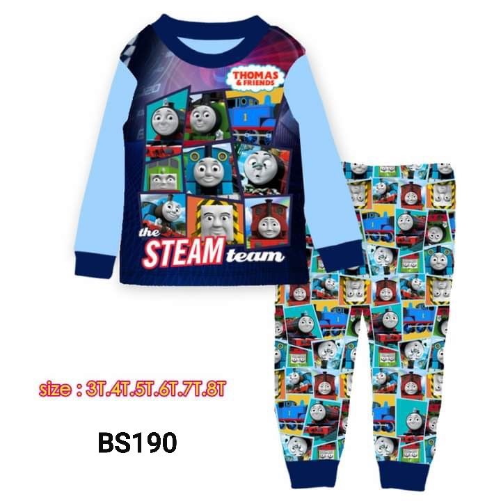 CuddleMe Kids Pajamas BS190~ Thomas and Friends | Shopee Malaysia