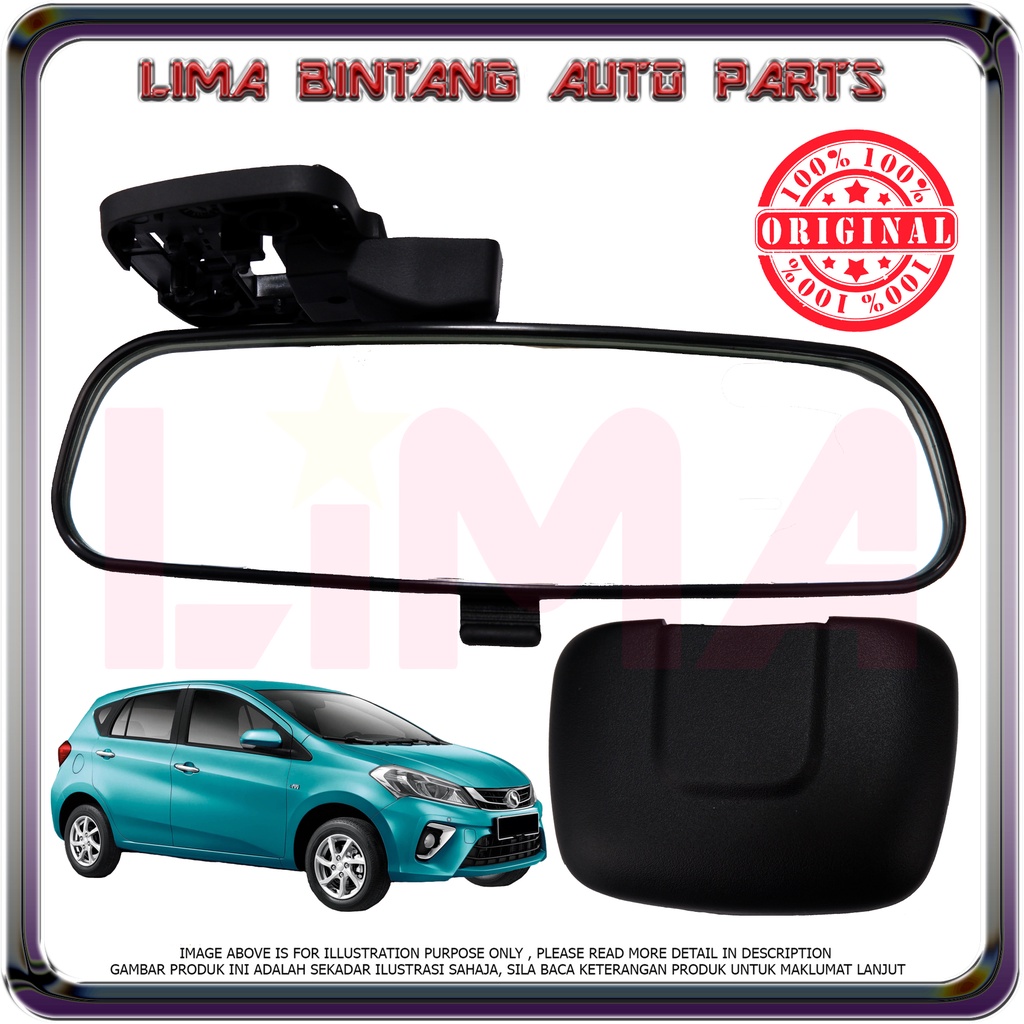 Perodua Myvi D20N Room Interior Mirror , Rear Roof View Mirror , Roof ...