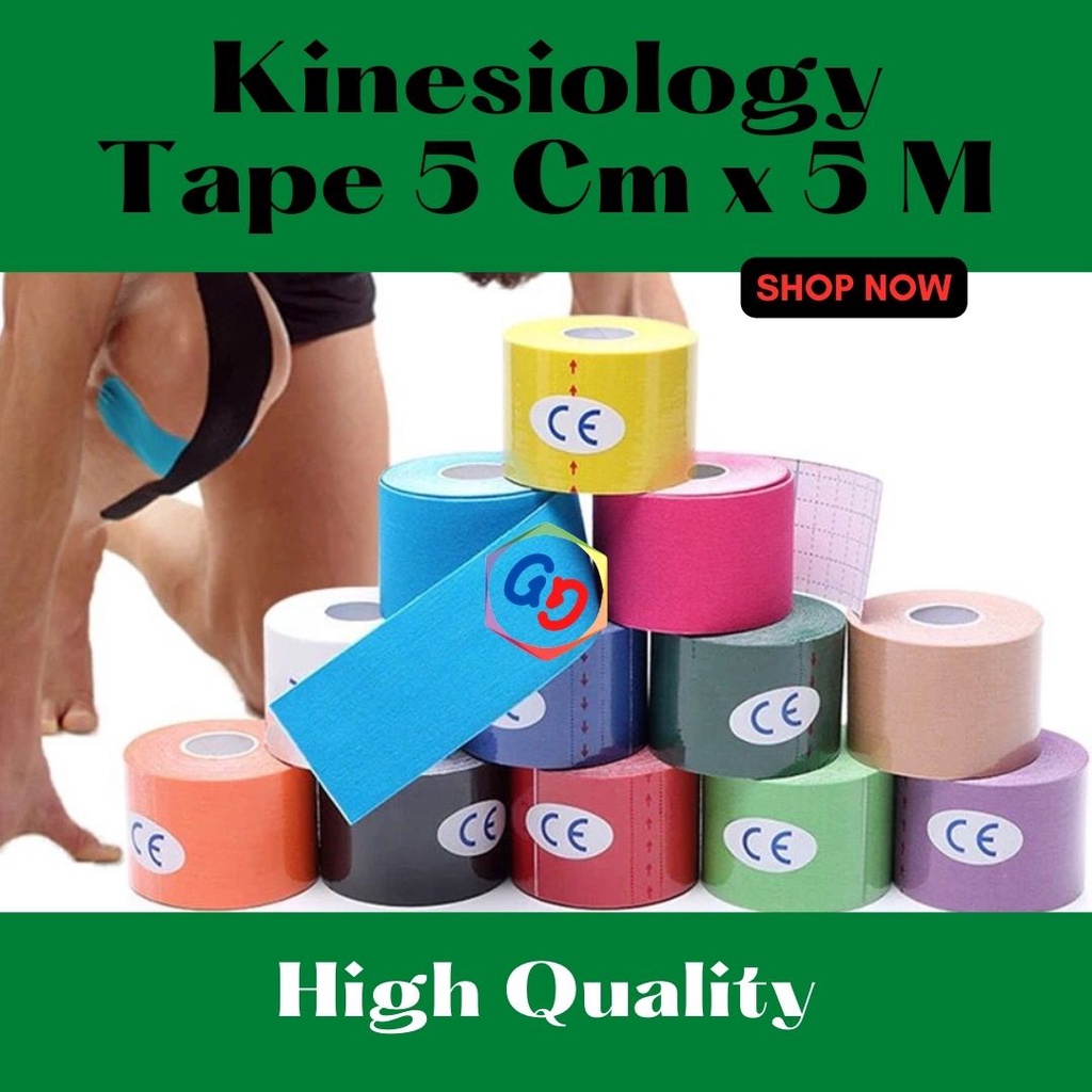 Kinesiology Tape 5 Cm x 5 M / Kinesio Tapping / Flexible Tapping ...