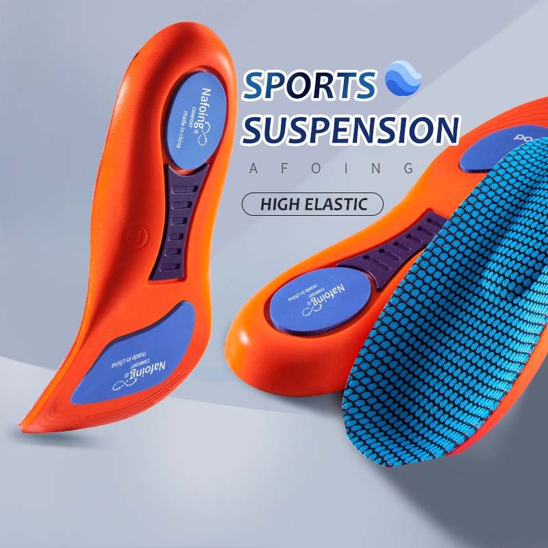 1Pair Sport Orthopedic Insoles Feet Unisex EVA Breathable Shock ...
