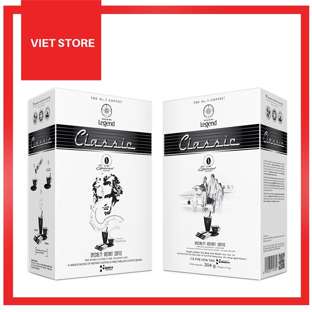 Trung Nguyen Legend Classic Coffee 204g / 850g | Shopee Malaysia
