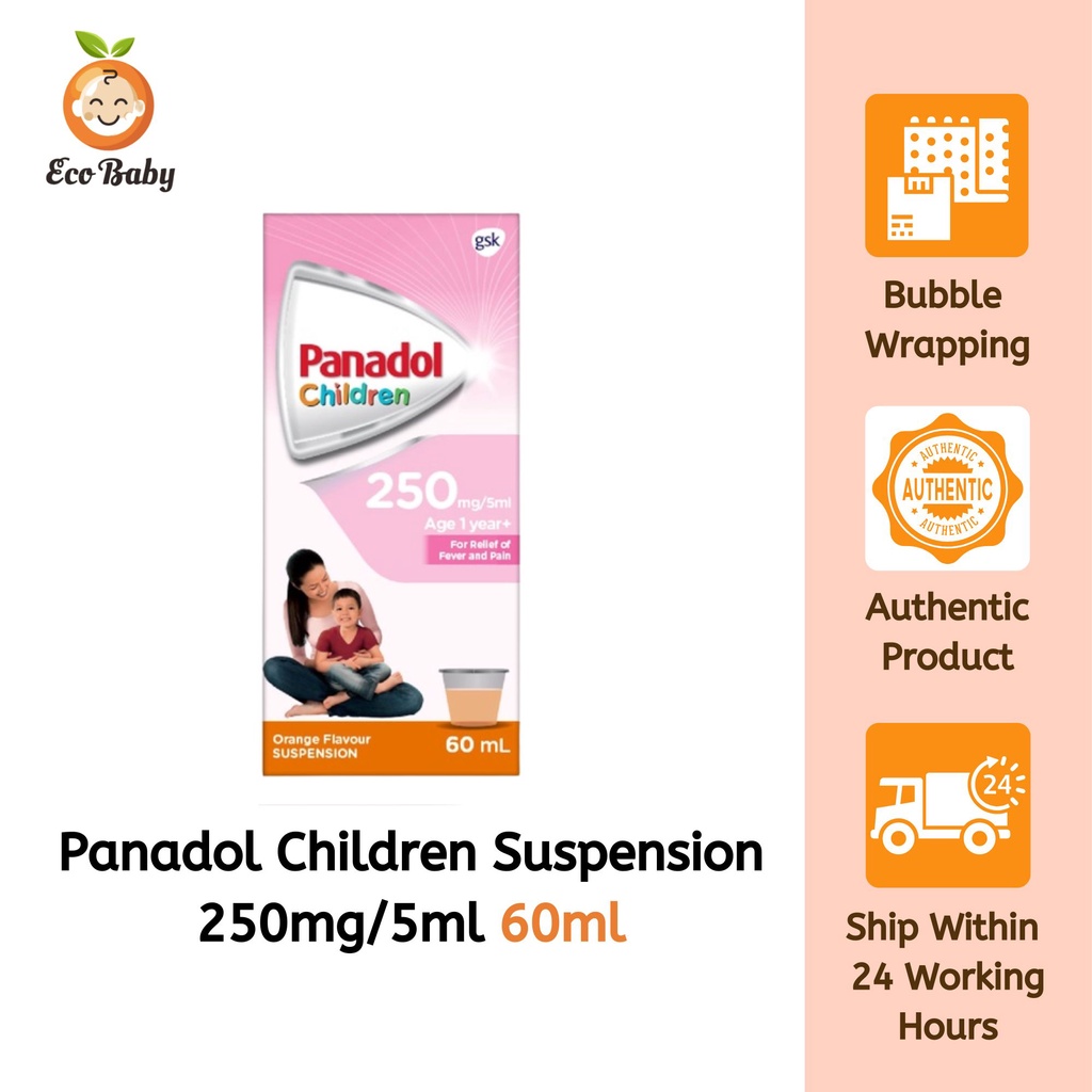 Panadol Children Suspension 250mg/5ml | Shopee Malaysia