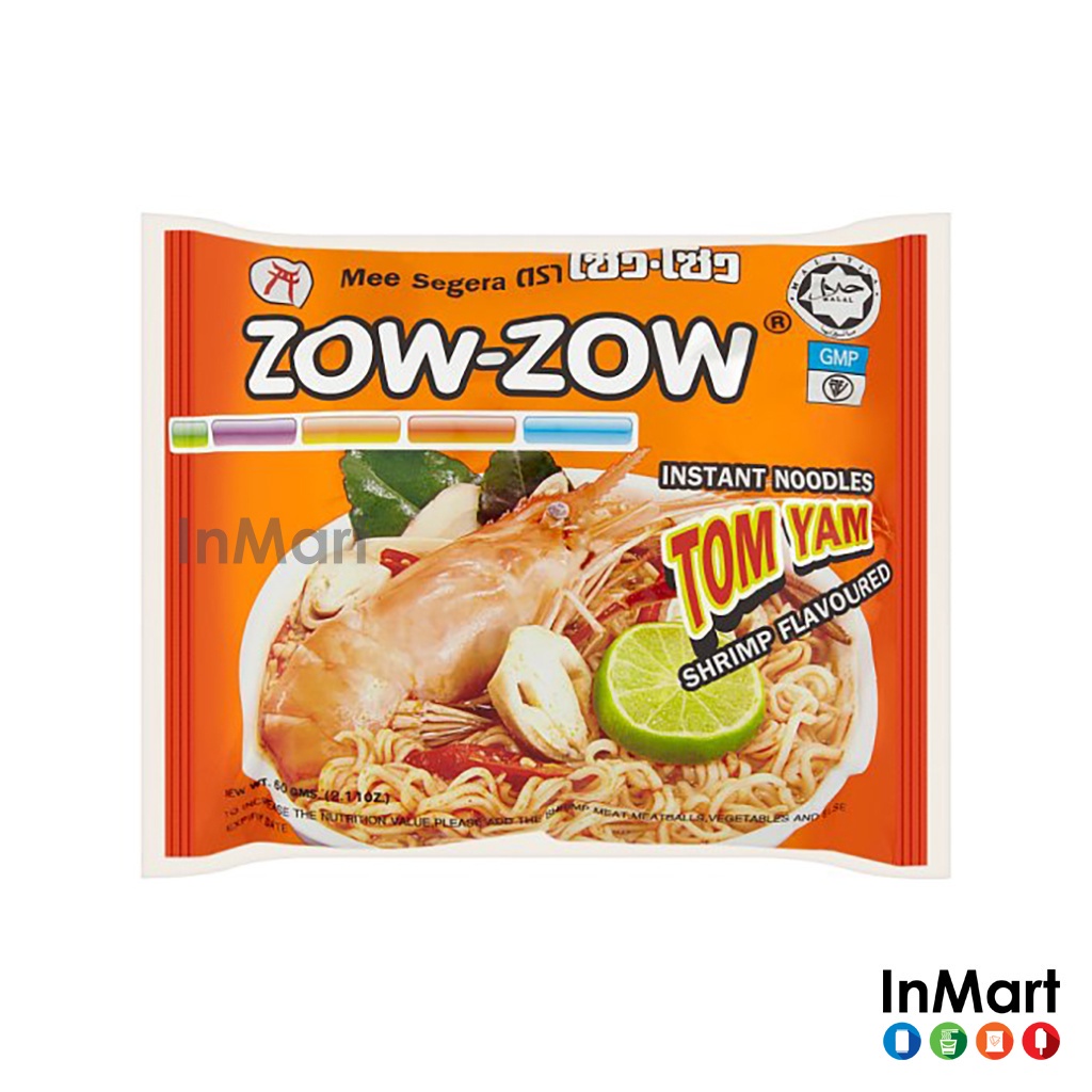 Zow Zow Tom Yum Shrimp 60g 泡面/快熟面 东炎虾味 | Shopee Malaysia