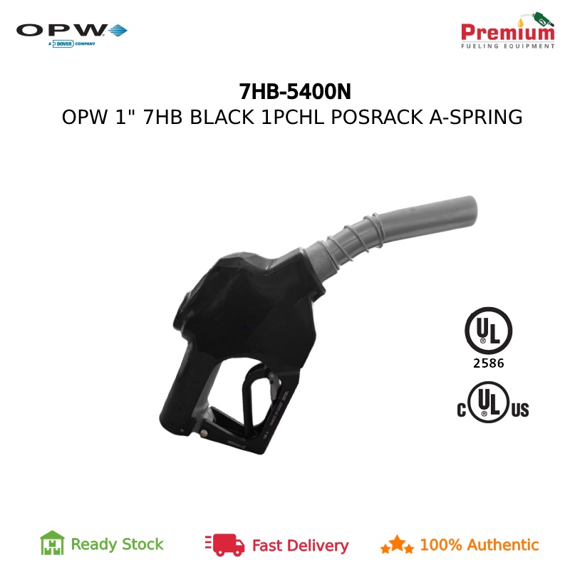 OPW 7HB 1" Nozzle (For Heavy duty, High-Flow Truck, Bus and Fleet ...
