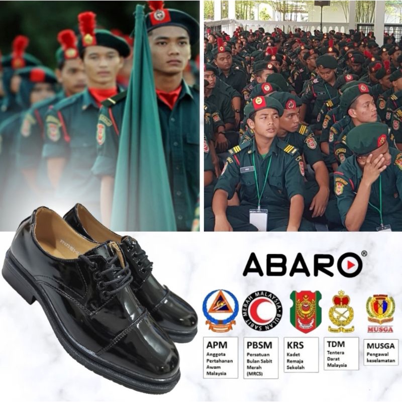 Premium Quality Kasut KRS/kasut bulan Sabit/kasut Kawad/kasut Potong ...