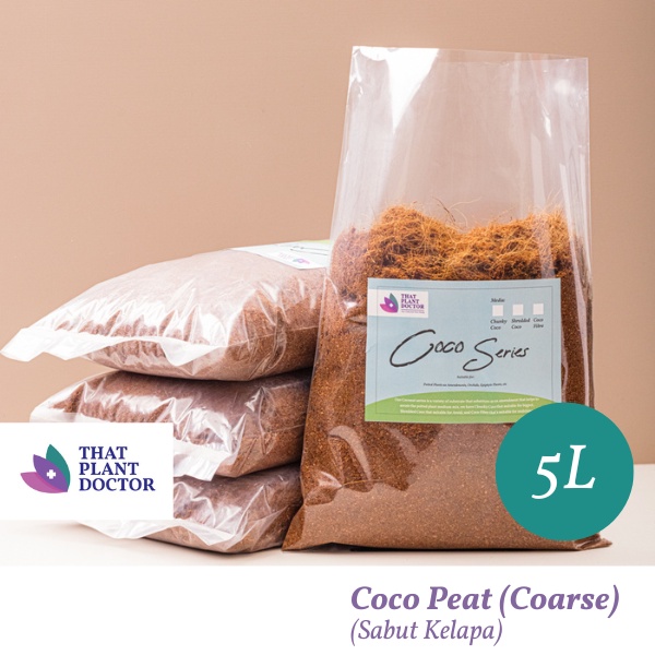 Coco Peat Coarse (5L / 560G) | Shopee Malaysia