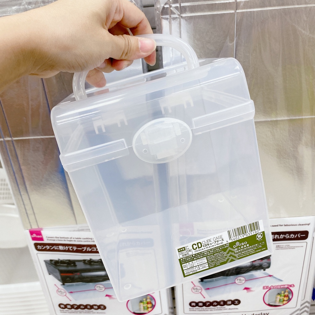 Daiso Storage Box with Handle New Arrival 3sizes | Shopee Malaysia