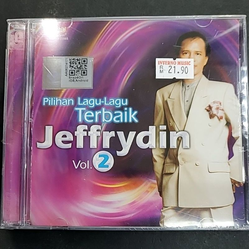 Jeffrydin - Pilihan Lagu-Lagu Terbaik Vol.2 (CD) | Shopee Malaysia