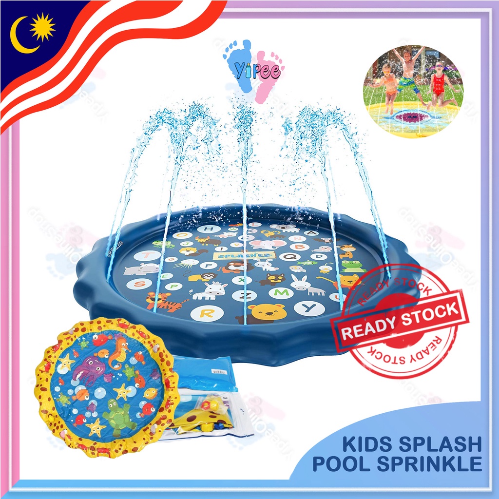 Splash Pool Sprinkle Fountain Pad for Indoor Outdoor Swimming Pool Air ...