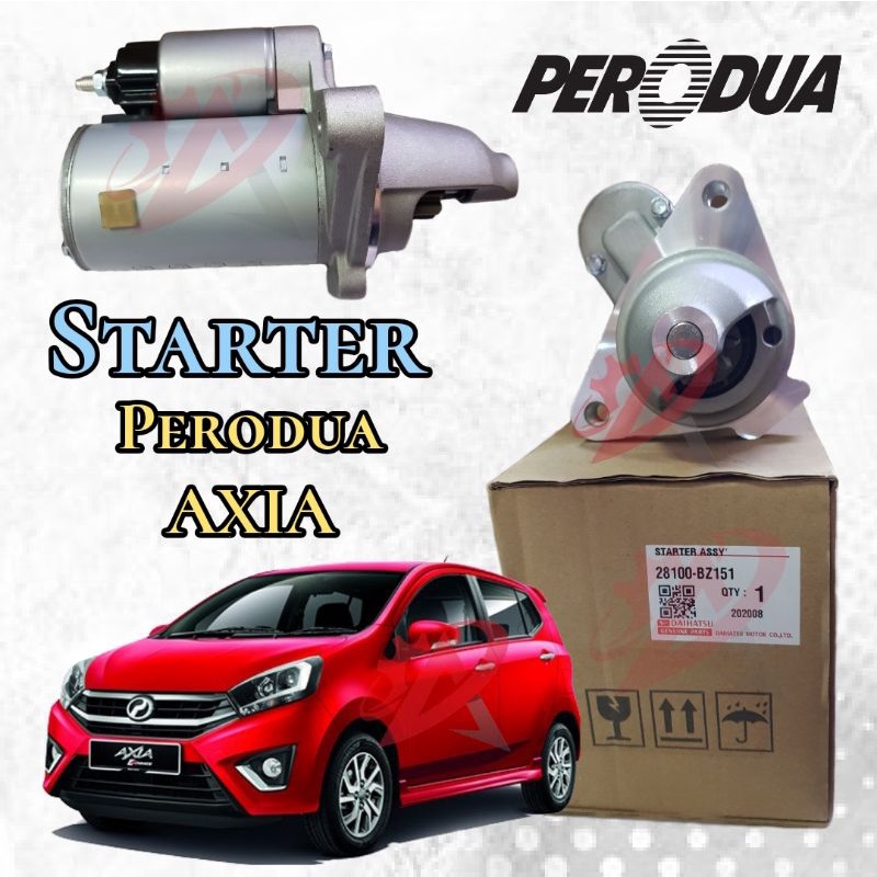 Starter Assembly 28100-BZ151 Perodua Axia / Bezza 1.0 (Auto) Daihatsu ...