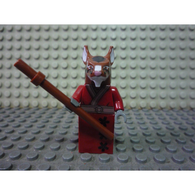 Custom Lego Teenage Mutant Ninja Turtle - Master Splinter Mini Figure ...