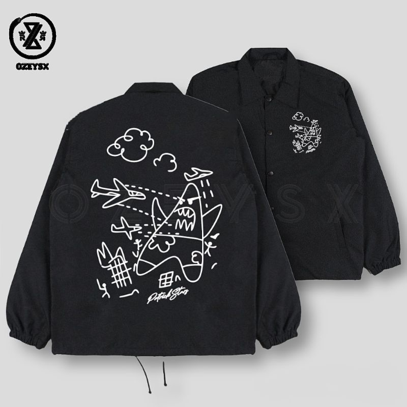 Patrick Star Drawing Coach Jacket Adult Men Women Limited Edition/Coach ...