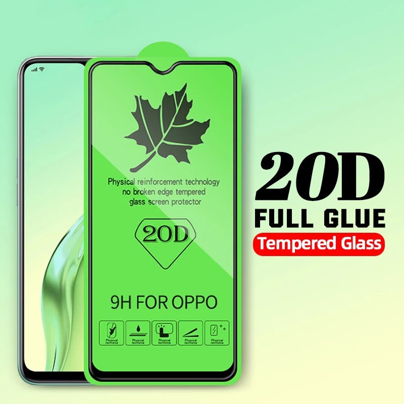 20D Full Cover Tempered Glass OPPO Reno 8 8T 8Z 7 7Z 6 6Z 5 4 4z 4f SE ...