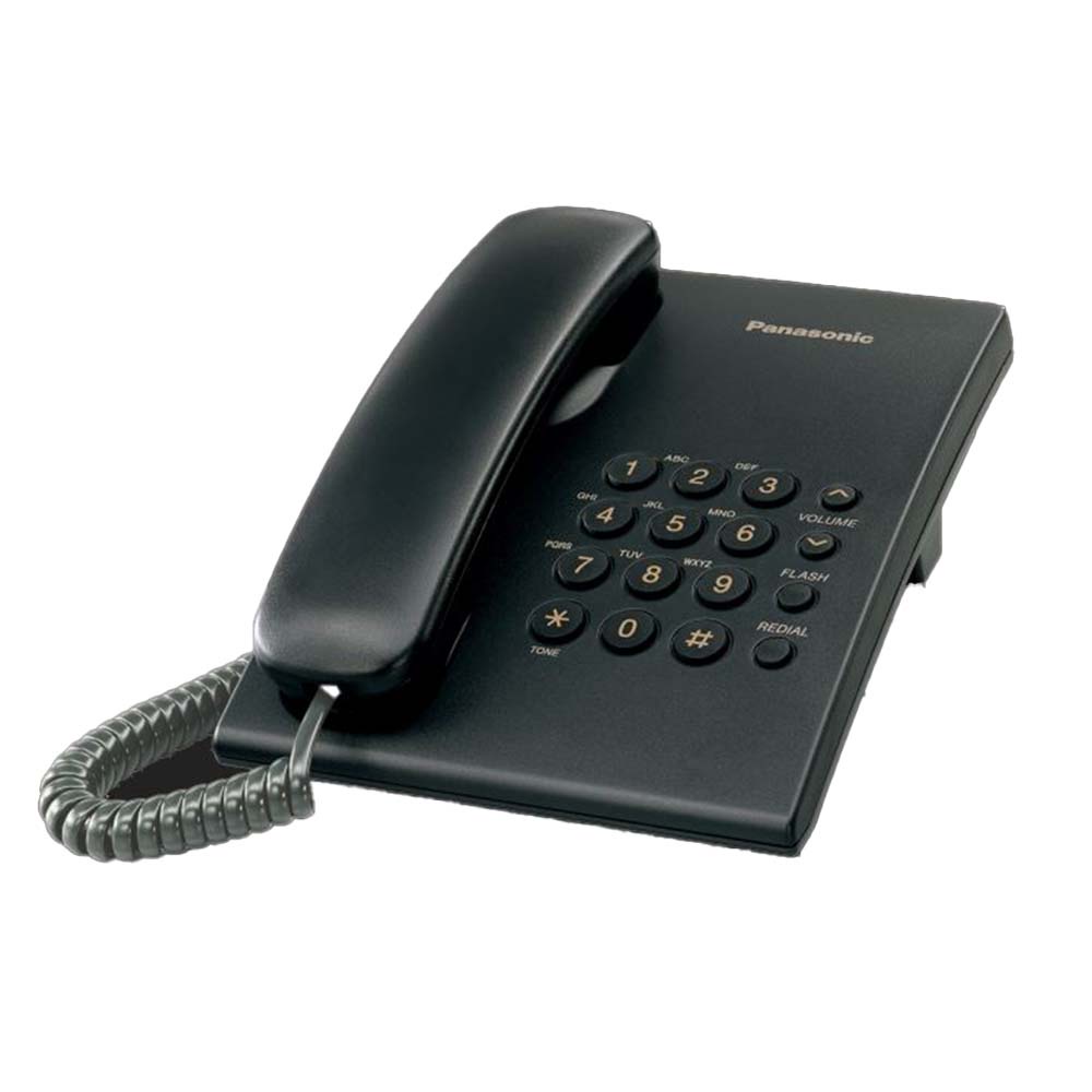 PANASONIC KX-TS500ML Single Line Wall Mountable Phone (White/Black) | Shopee Malaysia