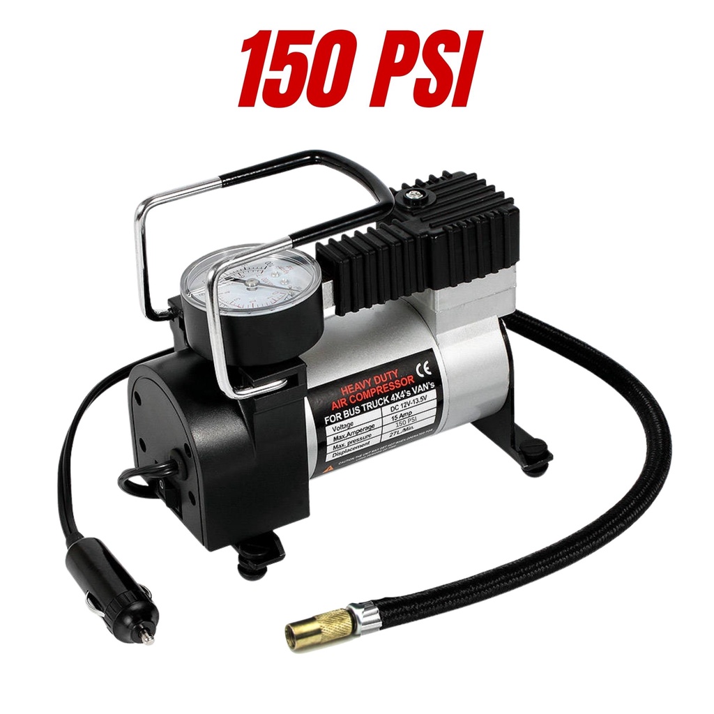 Portable Car Compressor Pump Heavy Duty Electric Auto Car Air Tyre ...
