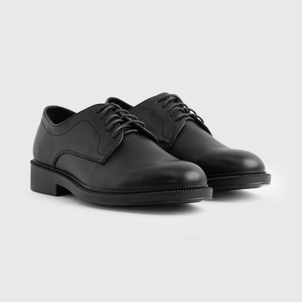 ROWAY men's leather shoes, imported genuine cowhide | Derby V1 | Shopee ...
