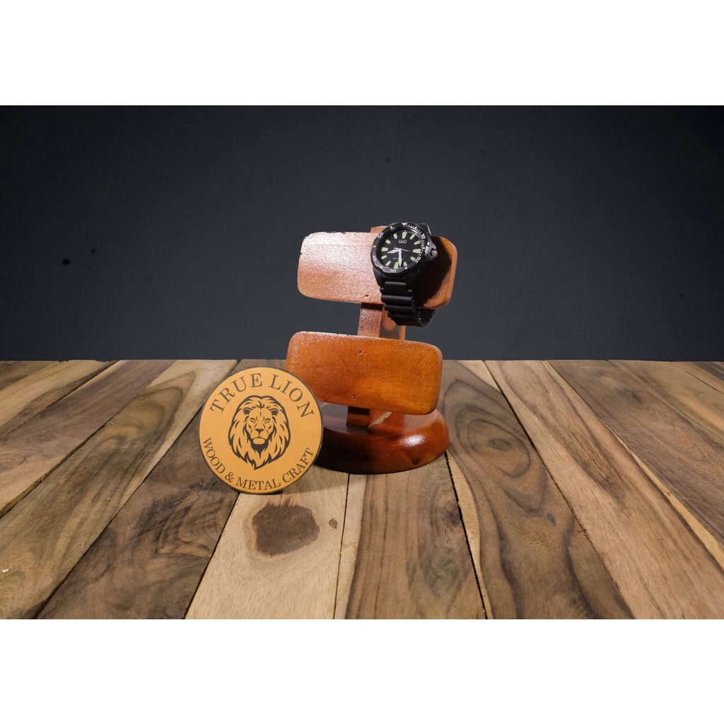 KAYU Watch Rack / Wooden Watch Stand | Shopee Malaysia
