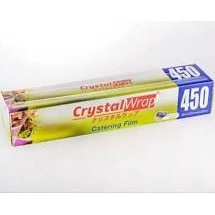 CrystalWrap Catering Film /Cling Film In Cutter box 450MM X 300M ( 1 ...