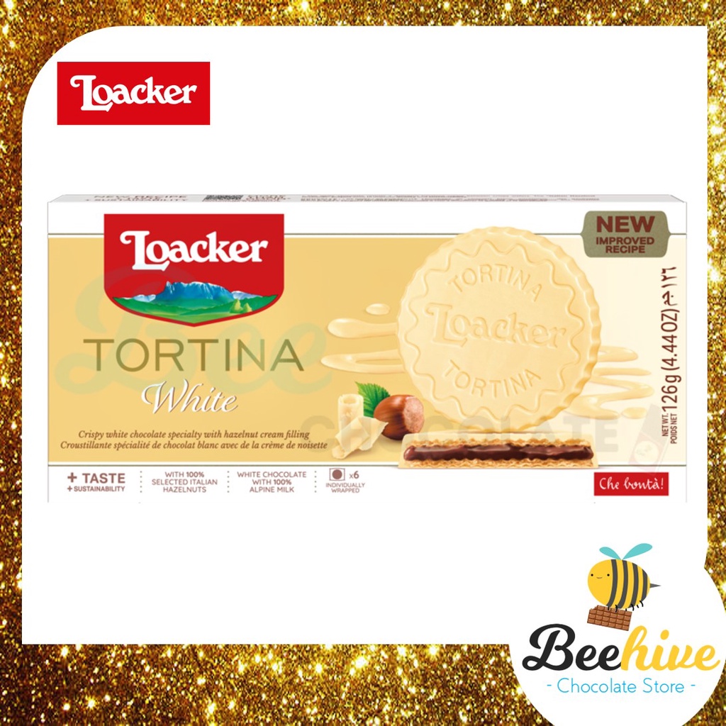 Loacker Tortina Chocolate Wafer 125g - 126g (Assorted Flavours ...