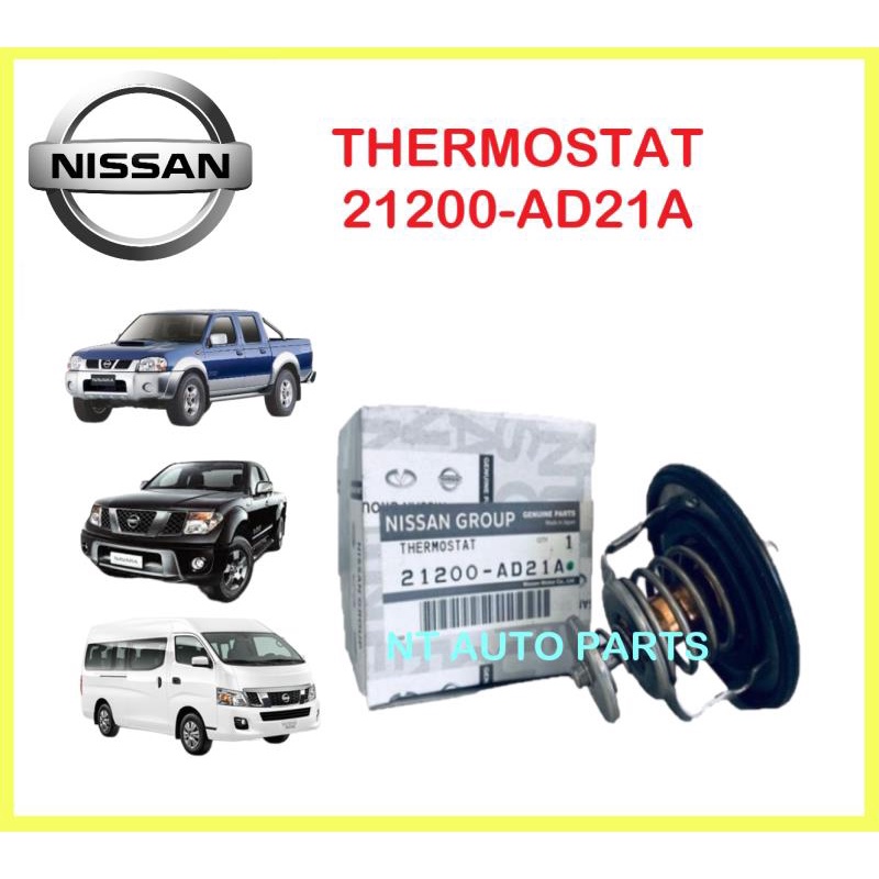 NISSAN Genuine Thermostat (82"C) with rubber (seal)-Nissan Navara ...