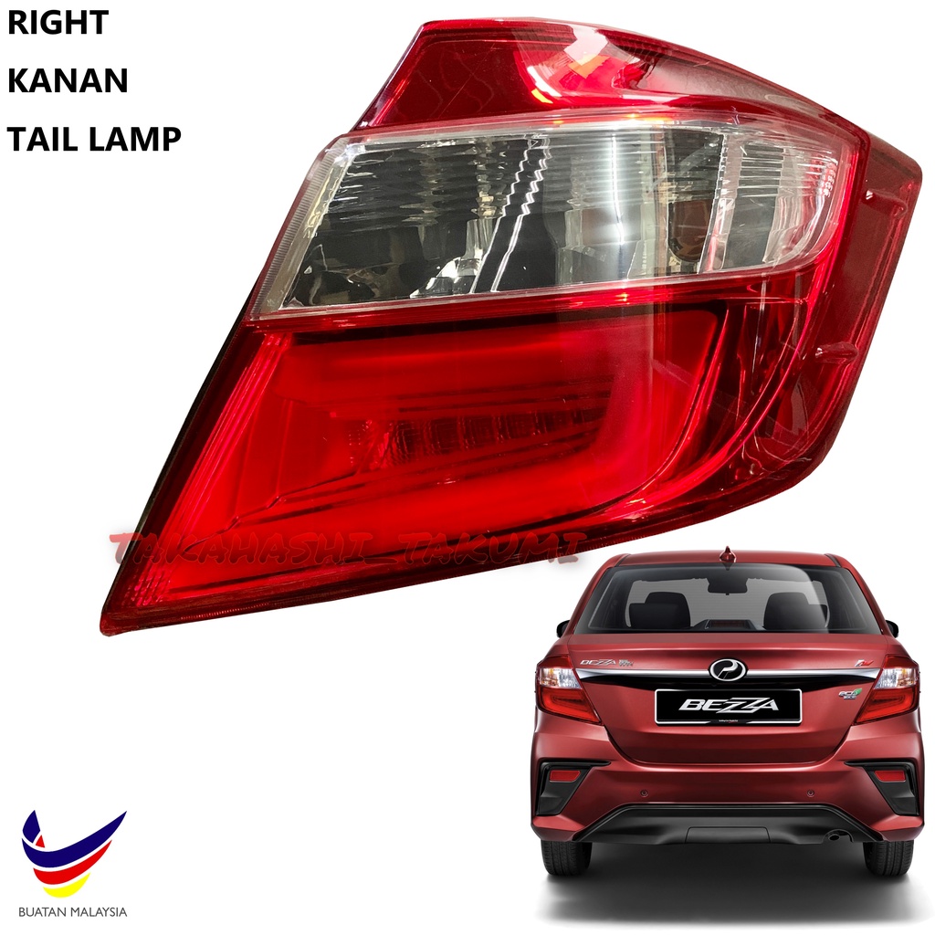 Perodua Bezza (Advance) (2016-2023) Rear Right Kanan Tail Lamp Light ...