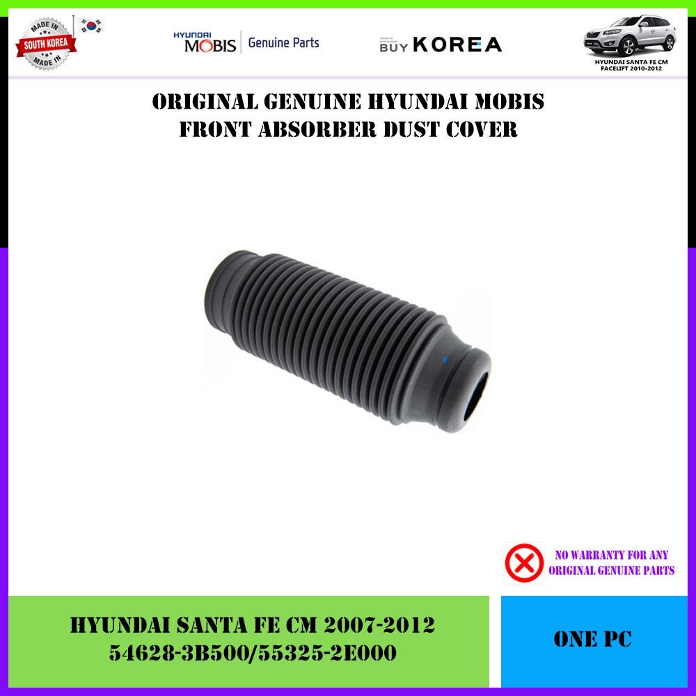 (CM-1)Hyundai Santa Fe CM 2007-2012 Genuine Mobis Front Dust Cover 1pc ...