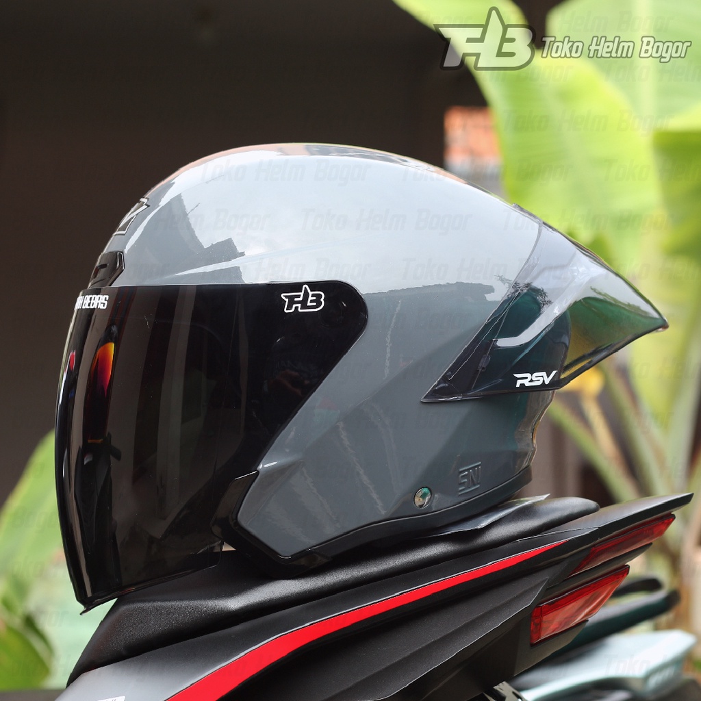 Rsv New Wintail PLATINUM Gray visor DARKSMOKE spoiler 3D SMOKE | Shopee ...