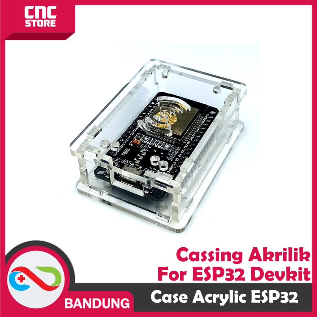 ACRYLIC CASE FOR ESP32 DEVKIT V1 | Shopee Malaysia