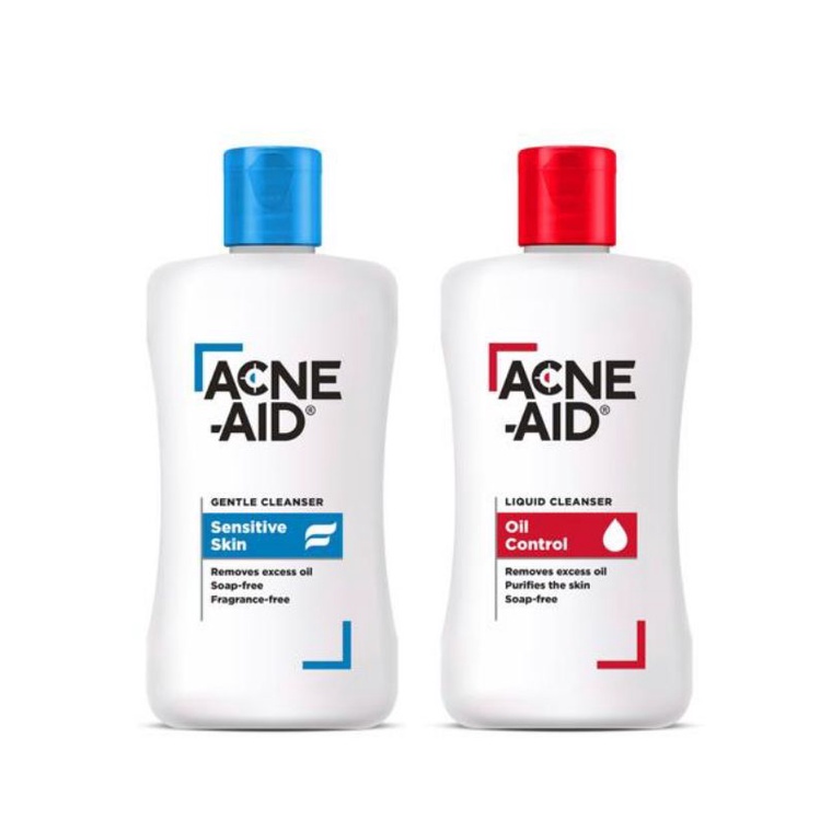 ACNE-AID CLEANSER 100ML ( OIL CONTROL / SENSITIVE SKIN ) ( ACNE AID ...