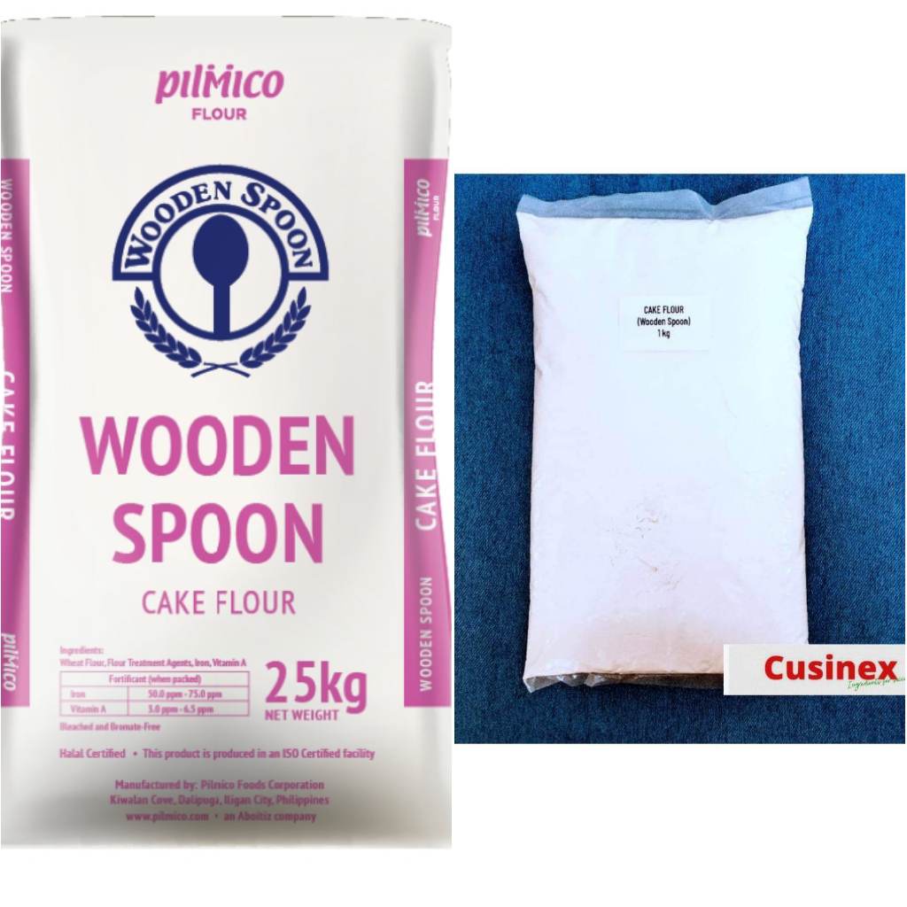 Wooden Spoon CAKE FLOUR ( REPACKED 1KG) | Shopee Malaysia