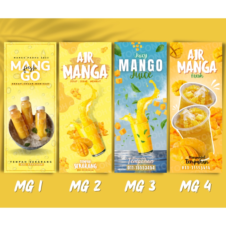 Design Bunting AIR BALANG instant 2023 | Shopee Malaysia