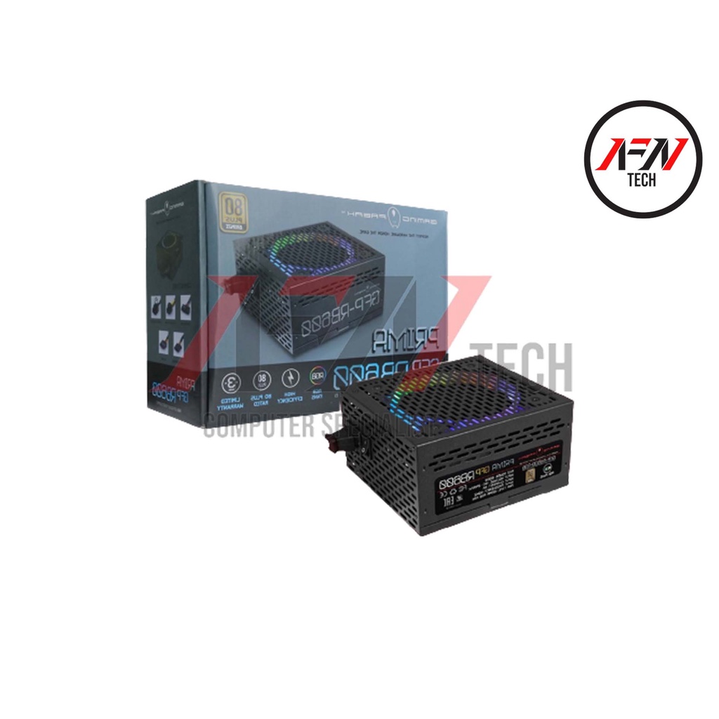 Gaming Freak Prima GFP RB600 80PLUS BRONZE Power supply (GFP-RB600-RGB ...