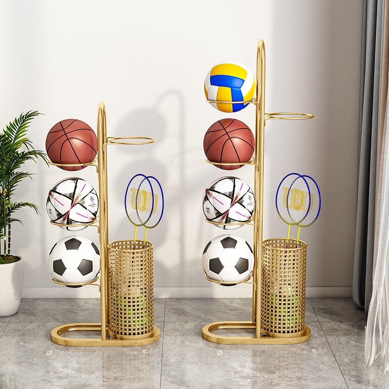 24 hours out of warehouse--Ready Stock Basketball Storage Rack ...