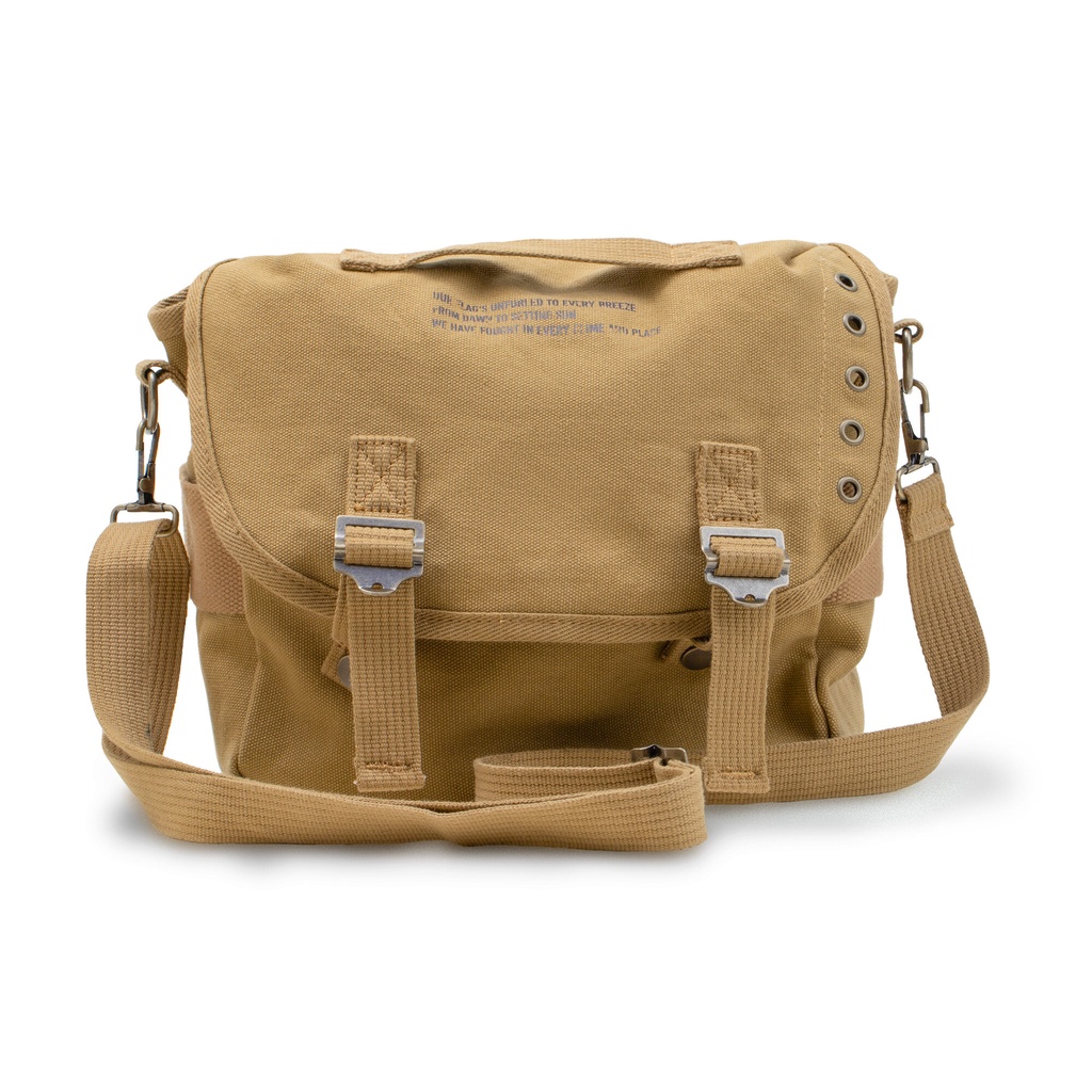 Retro style men youth campus students simple mailman bag fashion ...