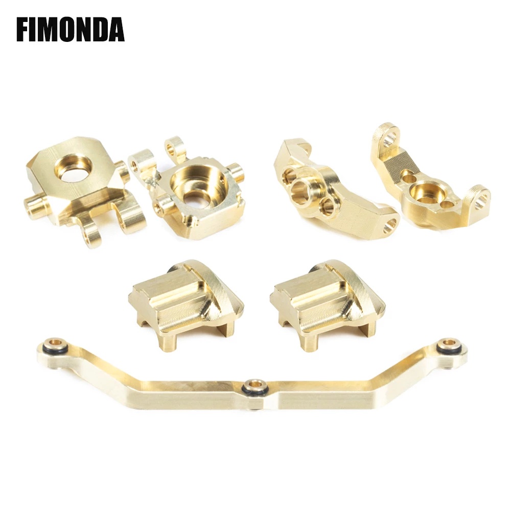 TRX4M Upgrade Brass Weights Axle Diff Cover Link Steering Knuckle ...