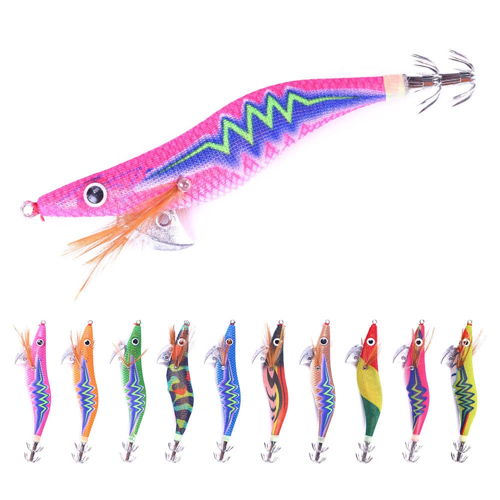 Gewang Candat Sotong Eging UV Luminous Squid Jig Size Malaysia Ready Stock | Shopee Malaysia