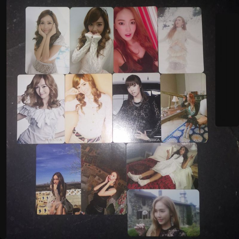 READY STOCK - JESSICA JUNG OFFICIAL PHOTOCARDS THE BOYS MR TAXI GENIE GEE RUN DEVIL RUN JAPAN MY ...