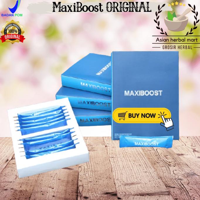 Maxiboost Discount Maximax Original 1box Contains 10 Sachets | Shopee ...