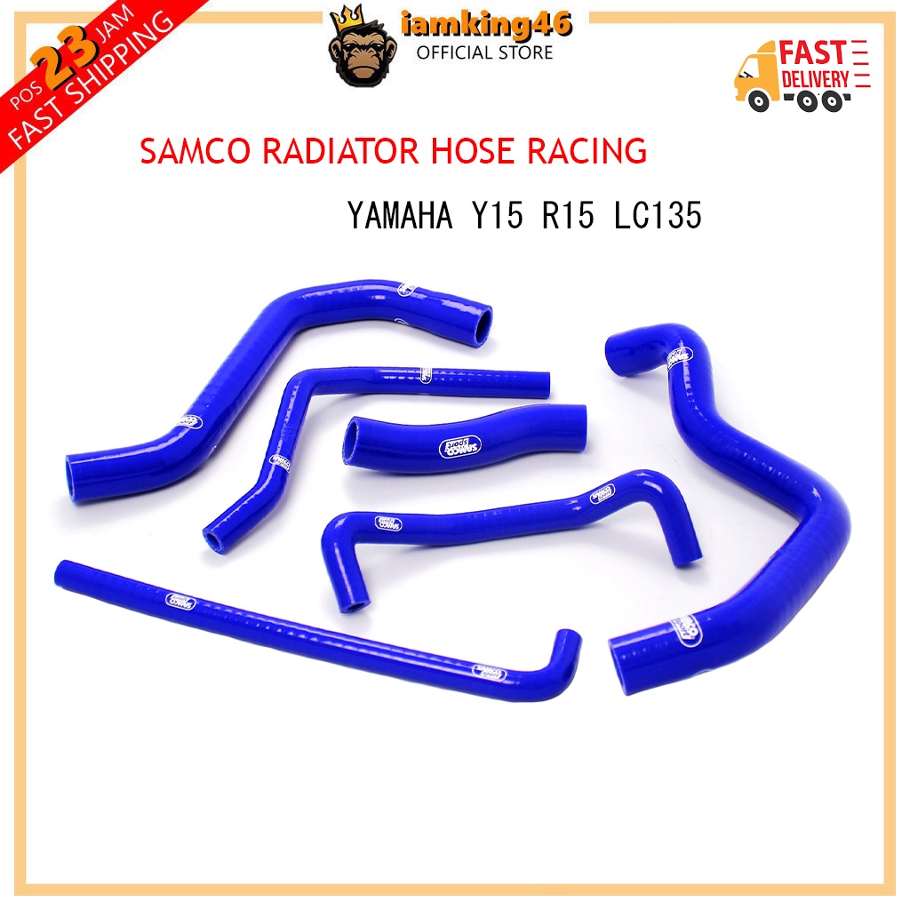YAMAHA Y15 / R15 / LC135 SAMCO RADIATOR HOSE RACING TANKI COOLANT Y15ZR ...