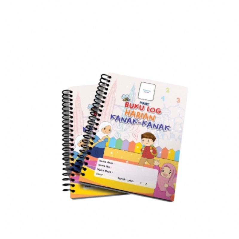 *Edisi Baru*Buku Log Harian Kanak-Kanak Versi 2023/Daily Logbook ...